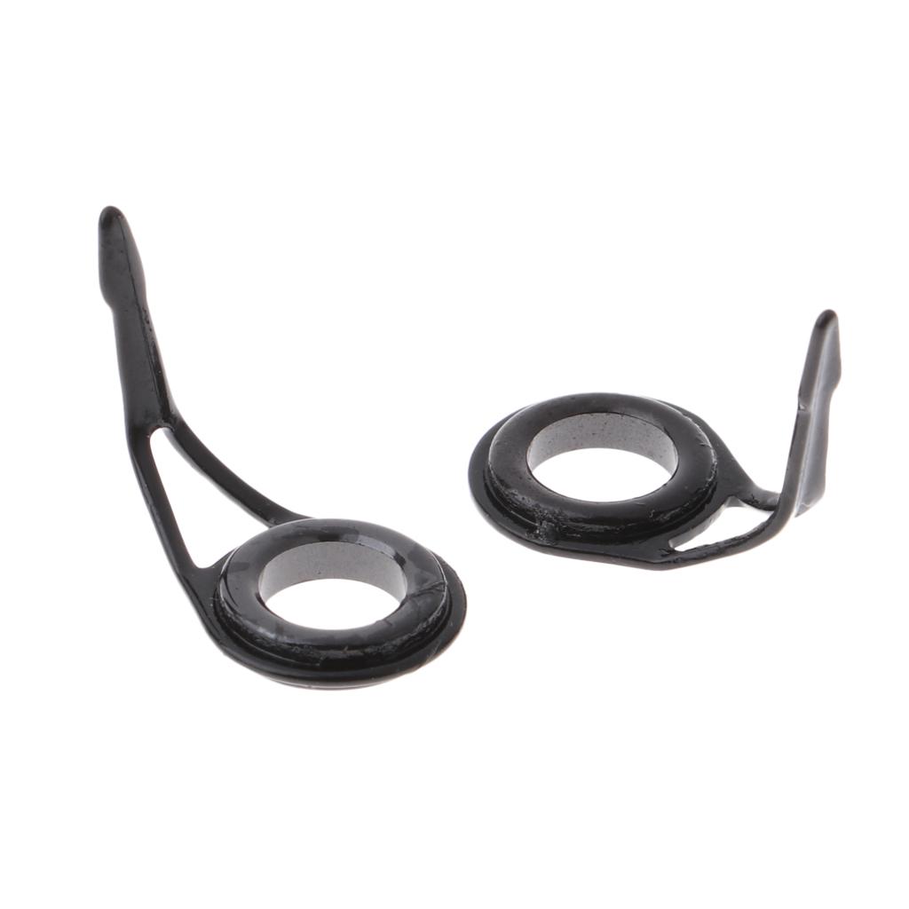 Buy 10x Fishing Rod Eye Ring Guides Line Rings for Spinning/Carp 6 at ...