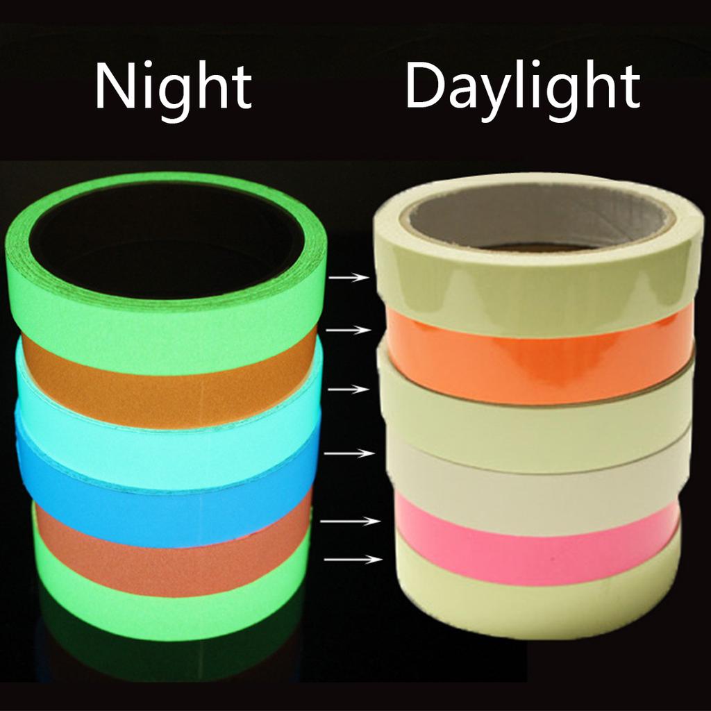 Buy Self-adhesive Luminous Tape DIY Glow In Dark Warning Tape Night ...
