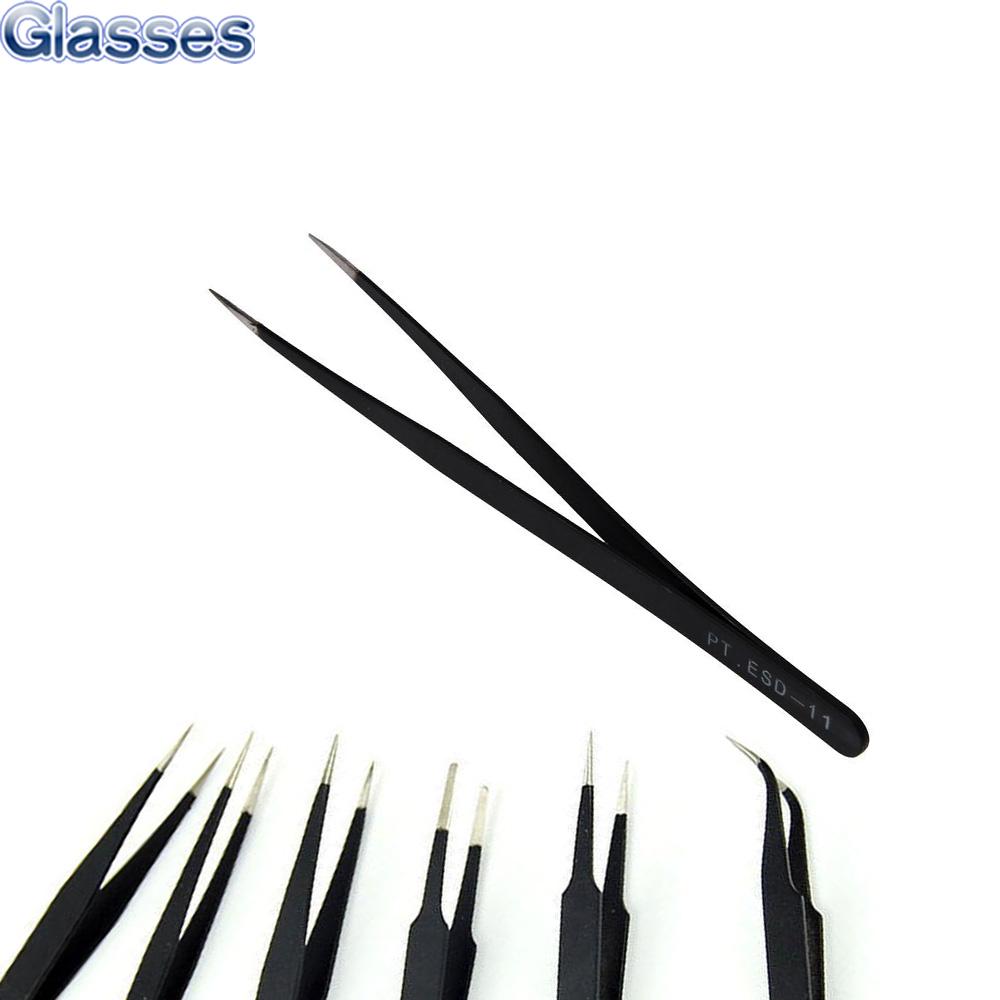 Buy Precision Tweezer Antistatic Tweezers Stainless Tweezers Model 15 ...