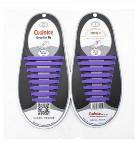 16 Adet / Set Yeni No Kravat Ayakkabı Bağcıkları Elastik Untiling ...