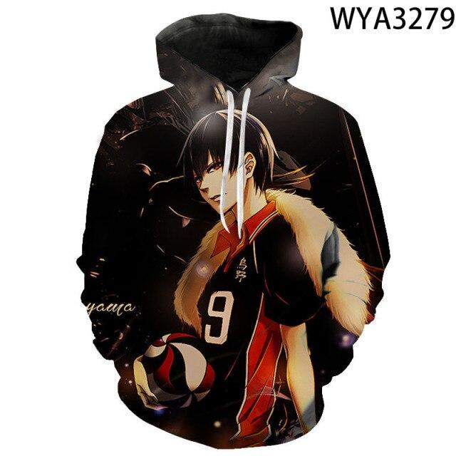 Buy New Men Women Children Sweatshirt Anime Haikyuu Hinata Shoyo 3d ...