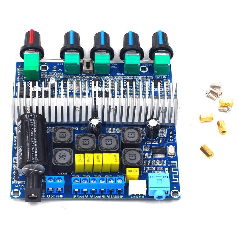 Cheap Bluetooth HIFI Power Subwoofer Amplifier Board 2.1 Channel TPA3116D2 Audio Stereo ...
