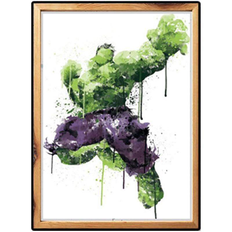 Buy Full Square/Round Diamond Painting The Incredible Hulk 5D DIY ...