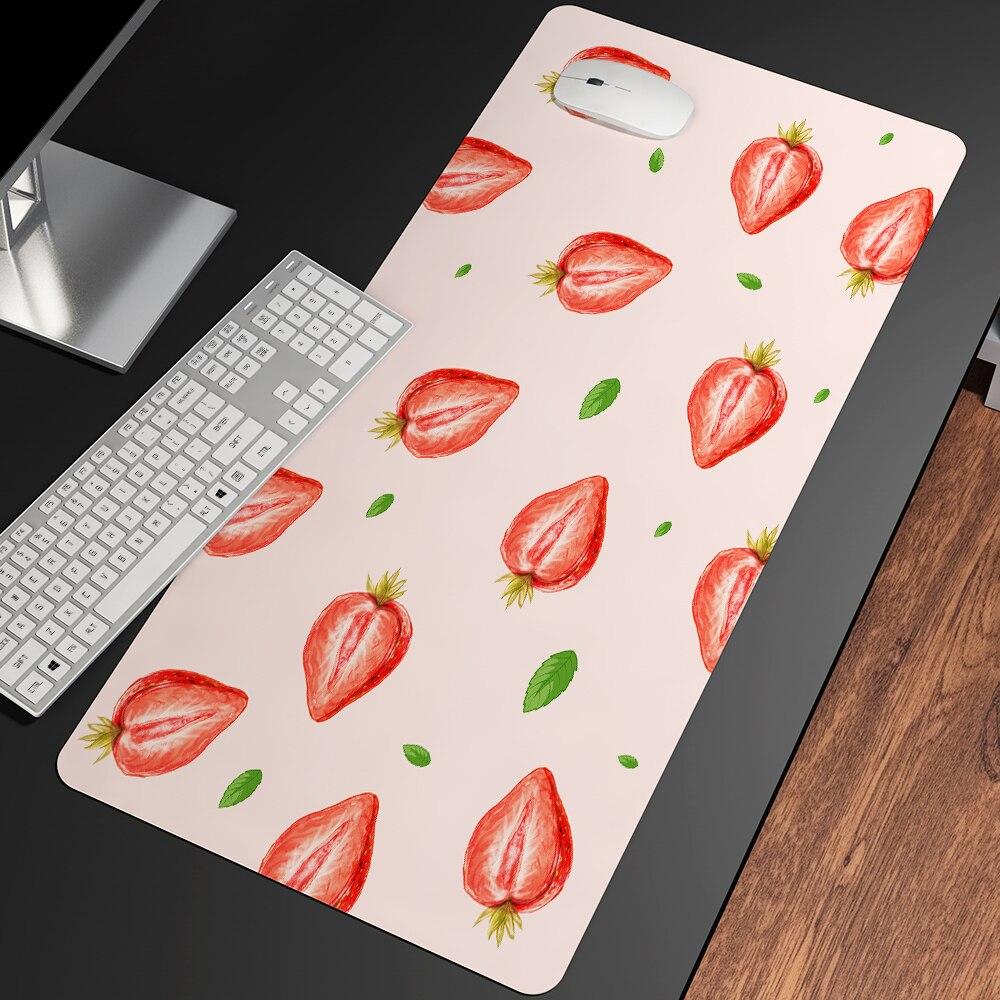 Kjøp Cute Pink Cherry Blossom Flower Gamers Decoracion Mouse Pad DIY ...