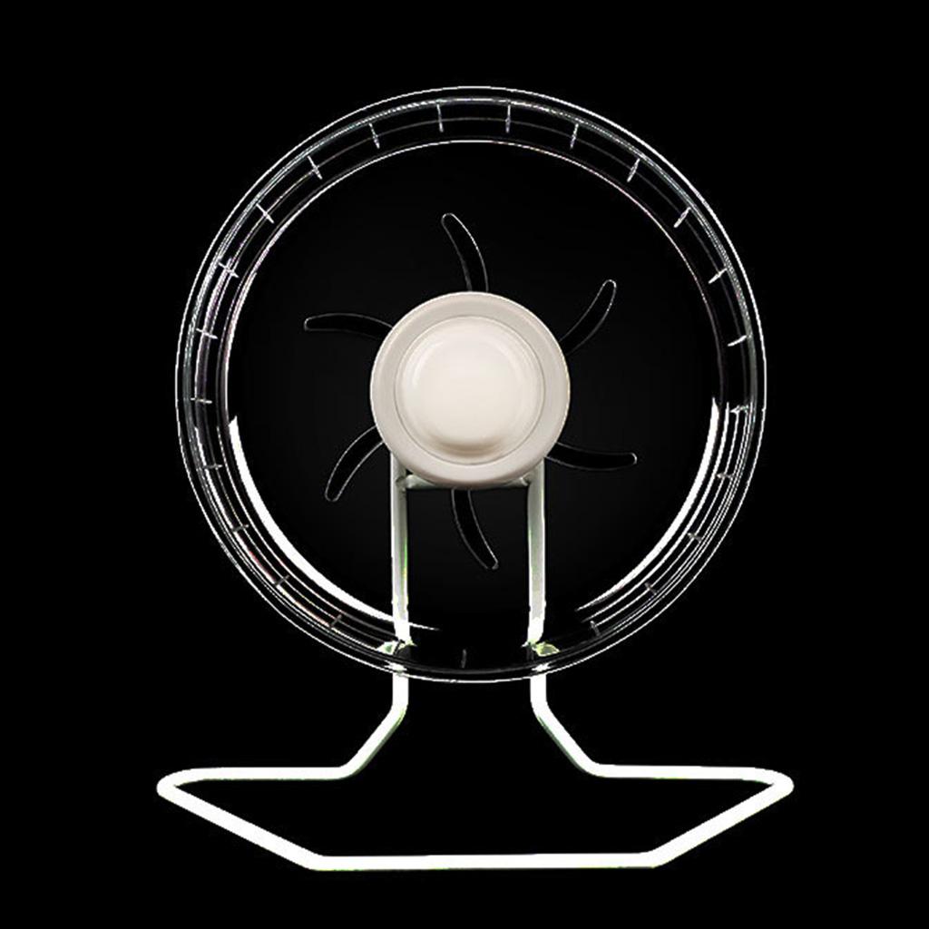 Buy Hamster Exercise Wheel with Metal Stand Silent Running Wheels for ...