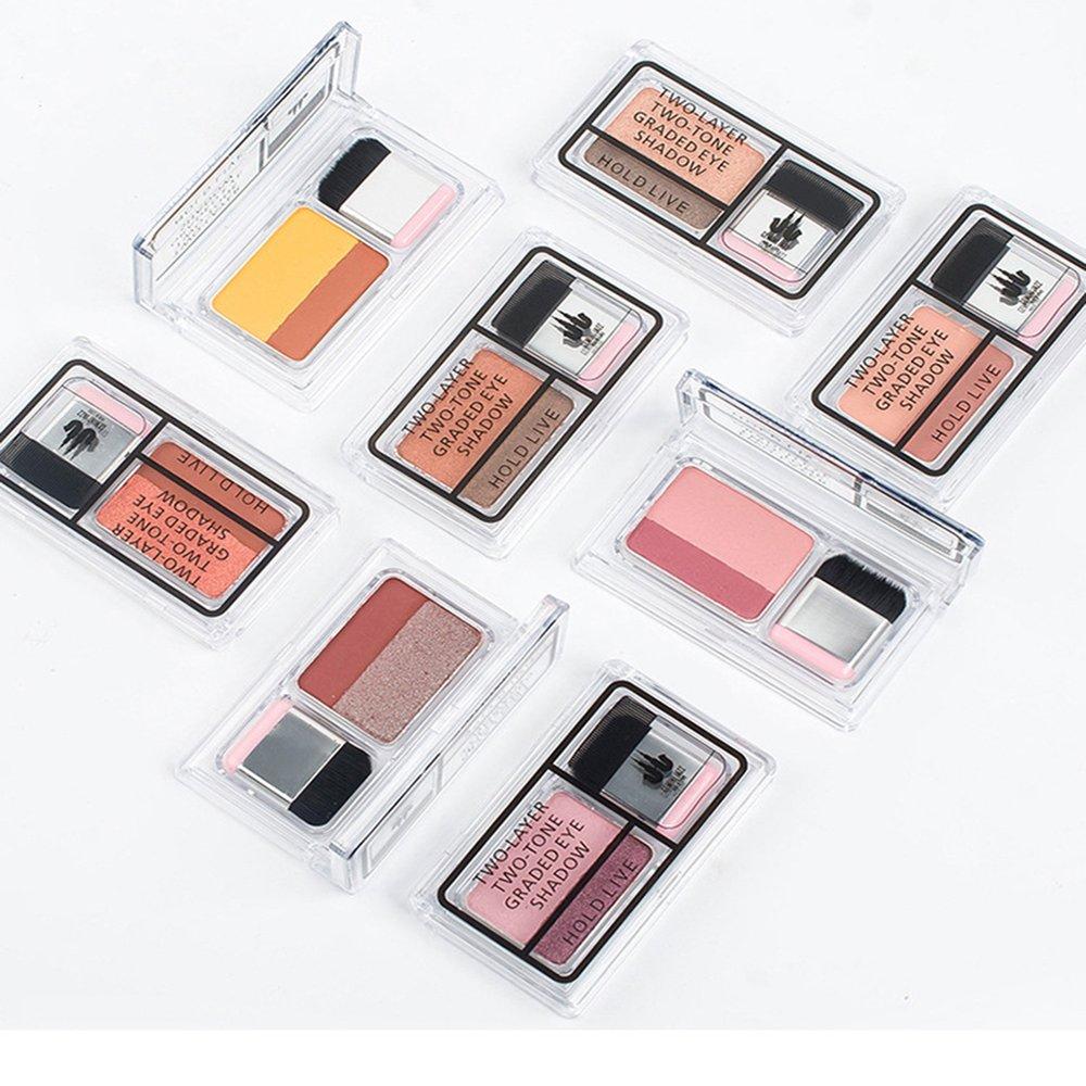 Buy KC Hold Live Lazy Two-Color Eye Shadow Double Gradient Eye Shadow ...