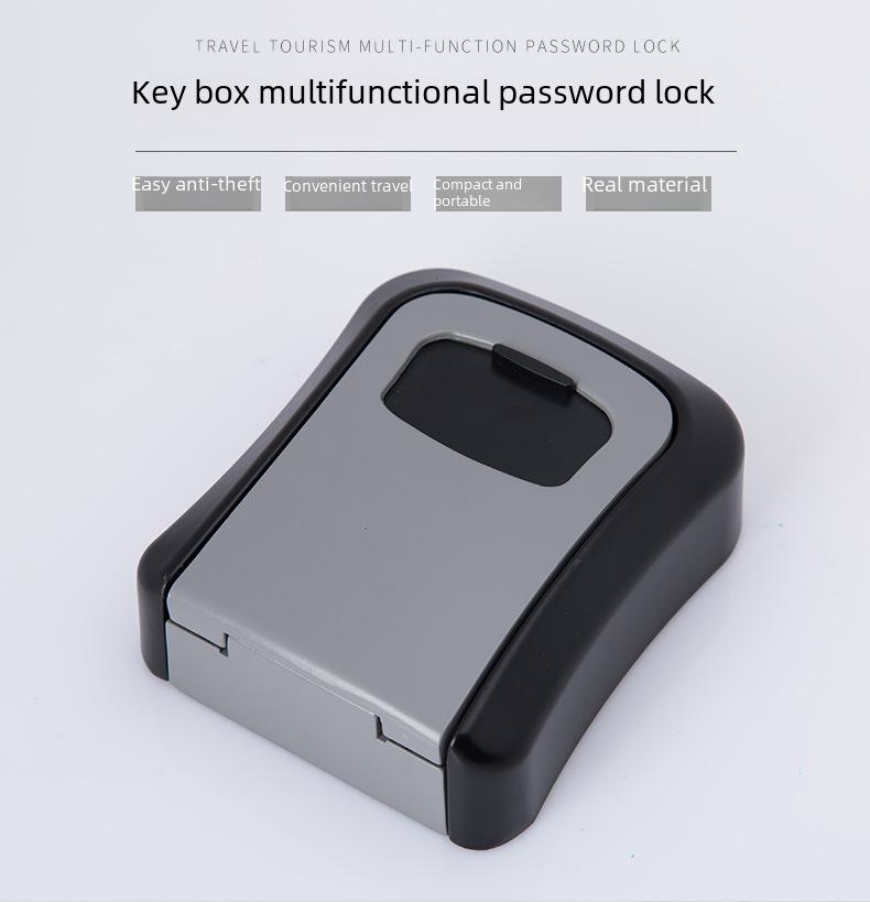 Cheap Cat's Eye Password Lock Box: Hardened Plastic Key Box for Home ...
