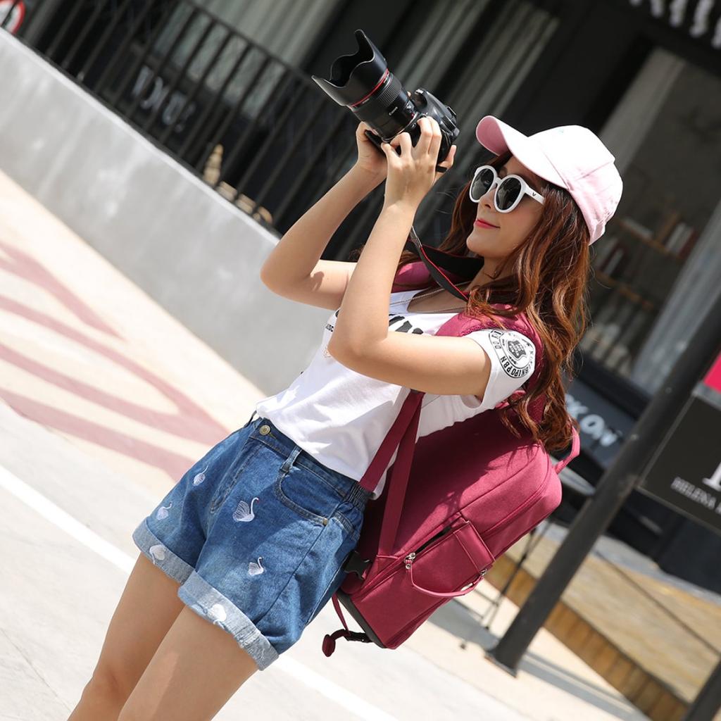 ICOCO Smart Living CADEN Multifunctional Fashion Style Camera Backpack ...