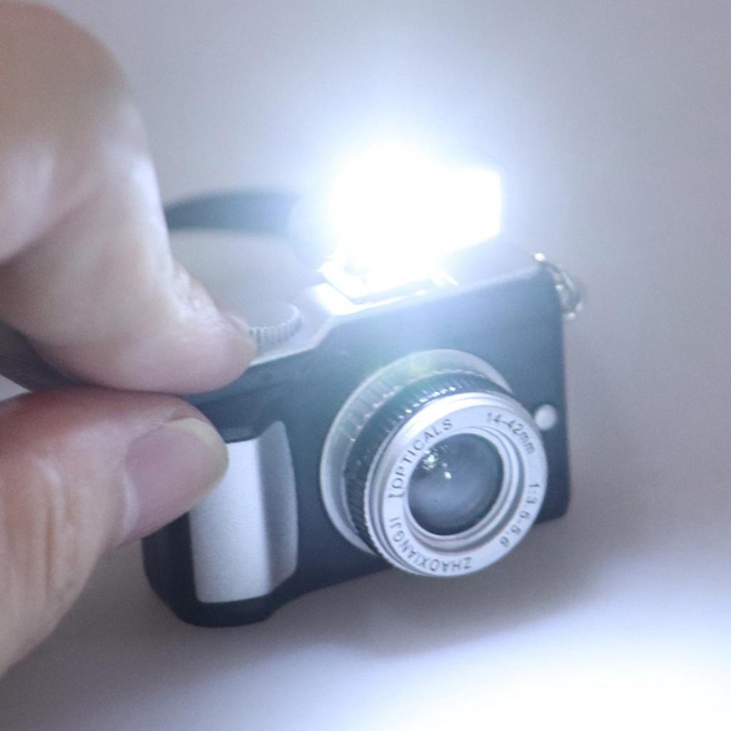 1:12 Miniature Digital Camera with Lanyard SLR for Dollhouse Dolls ...
