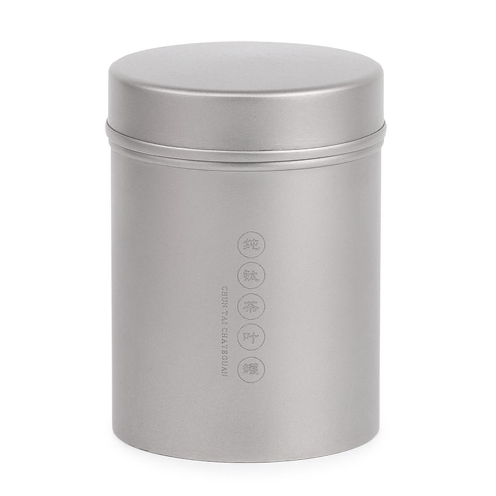 Buy Portable Outdoor Camping Waterproof Titanium Container Tin Storage ...