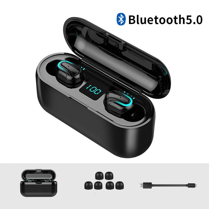 Buy IPX5 Waterproof TWS Bluetooth Mini Wireless Earbuds Earphones ...