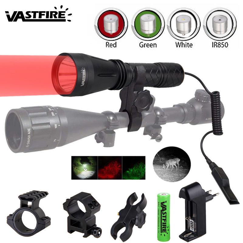 Buy Tactical Scout Light Rifle Modular Hunting Weapon Light Red&Green ...