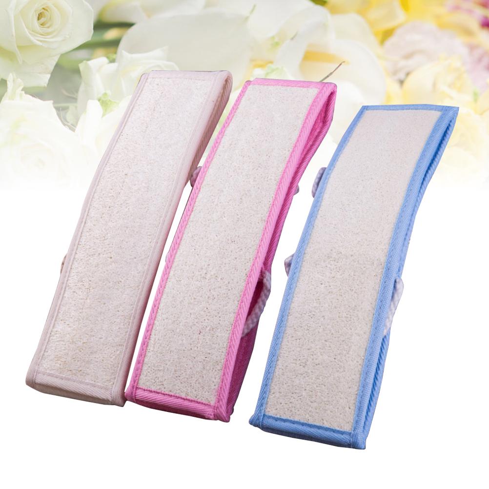 Buy 3pcs Bath Towel Durable Long Strip Scrubber Back Scrub Towel Rub ...