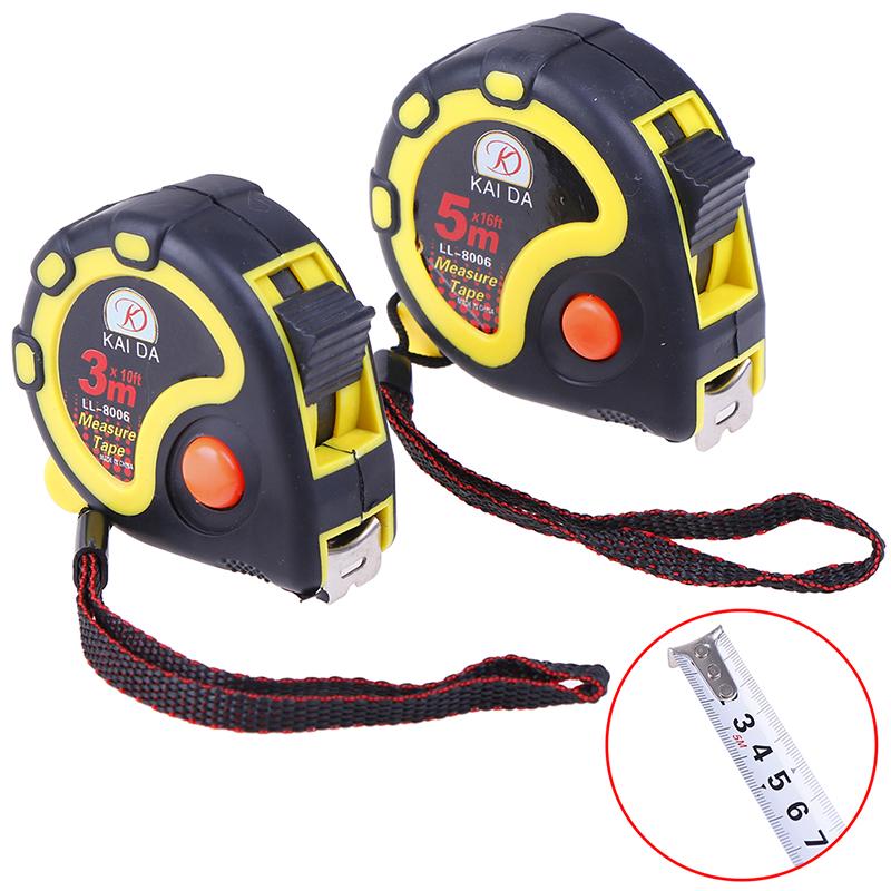30Cm 50Cm Retractable Tape Measure 3-Way-Lock Metric Rubber Measuring ...