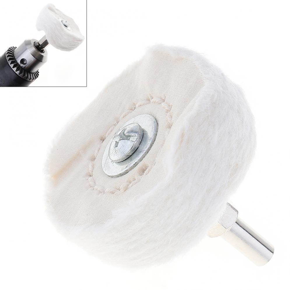 T-shaped White Cloth Polishing Wheel Mirror Polishing Buffer Cotton Pad ...