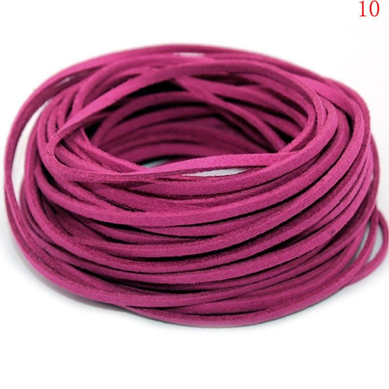 Buy 3 Mm Faux Suede Cord String Beading Thread Velvet Leather Cords ...