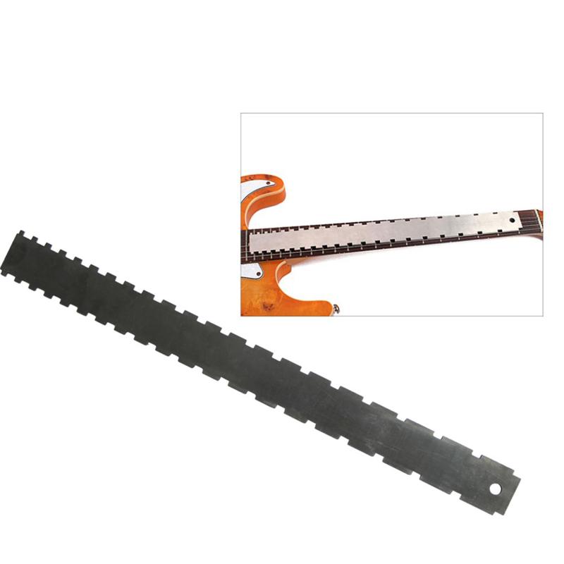 Buy Guitar Neck Ruler Luthier Measuring Tools Folk Electric Bass Guitar ...