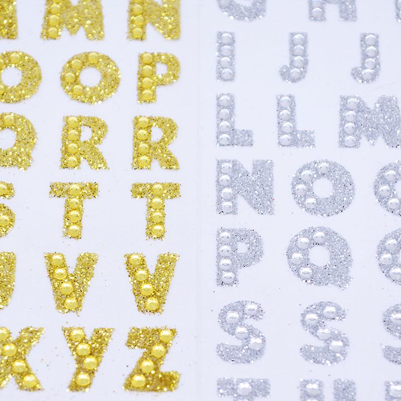 Buy 3 Sheets 26 English Letter Sticker Scrapbooking Decoration Diary ...