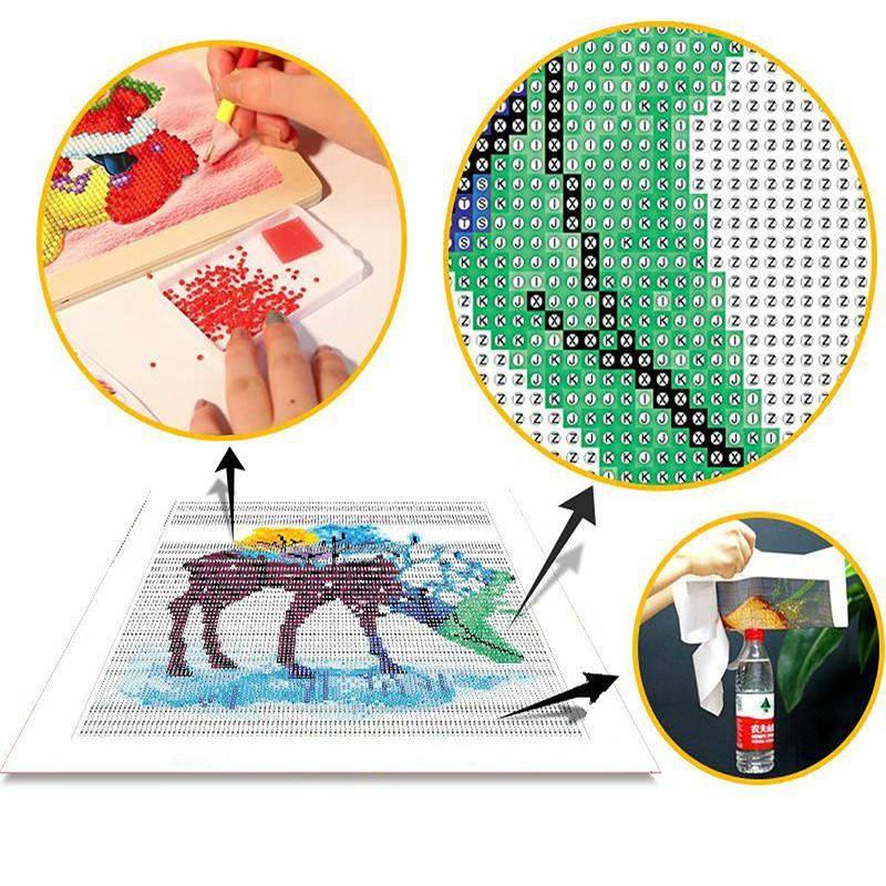 Cheap 5D DIY Diamond Mosaic Handwork Embroidery Paintings Cartoon ...