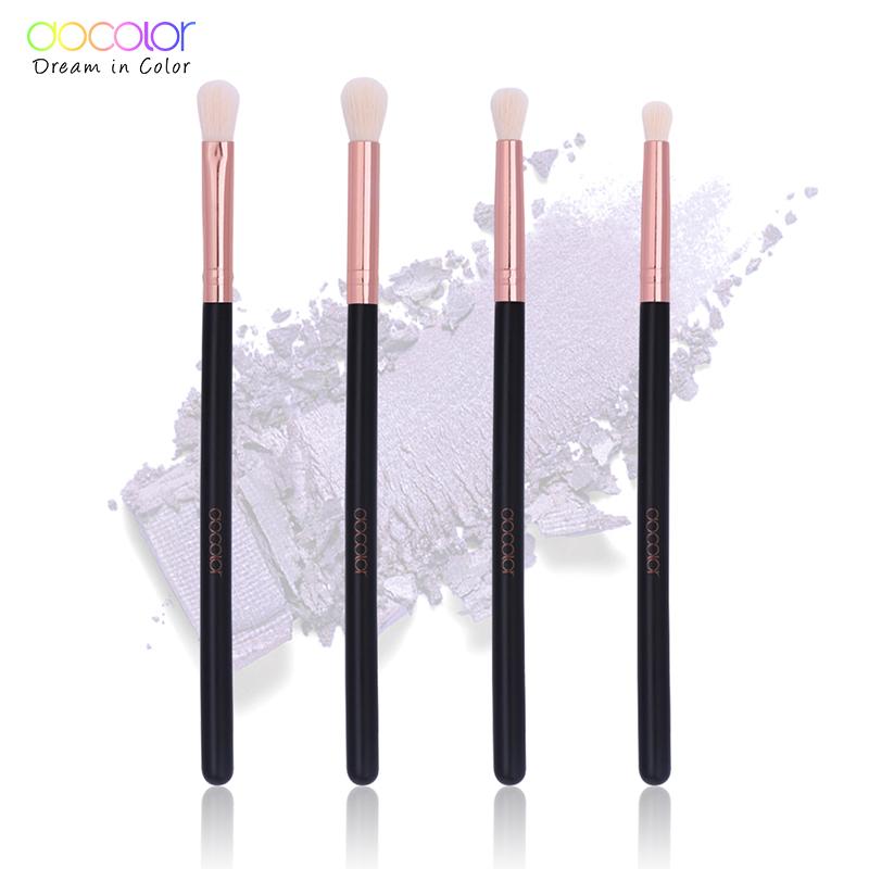 Buy Docolor Makeup Brushes Set 4PCS Eyeshadow Brush Blending Eyebrow ...