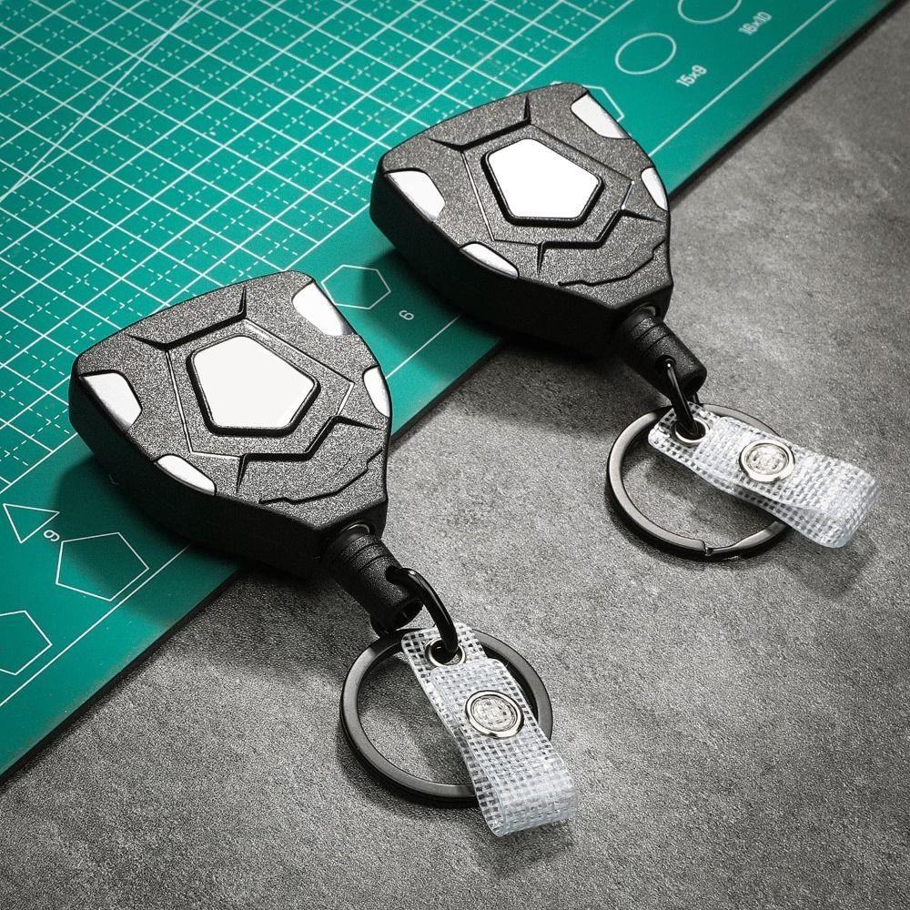 Heavy Duty Telescopic Key Holder Key Rope Buckle Telescopic Wire Rope ...