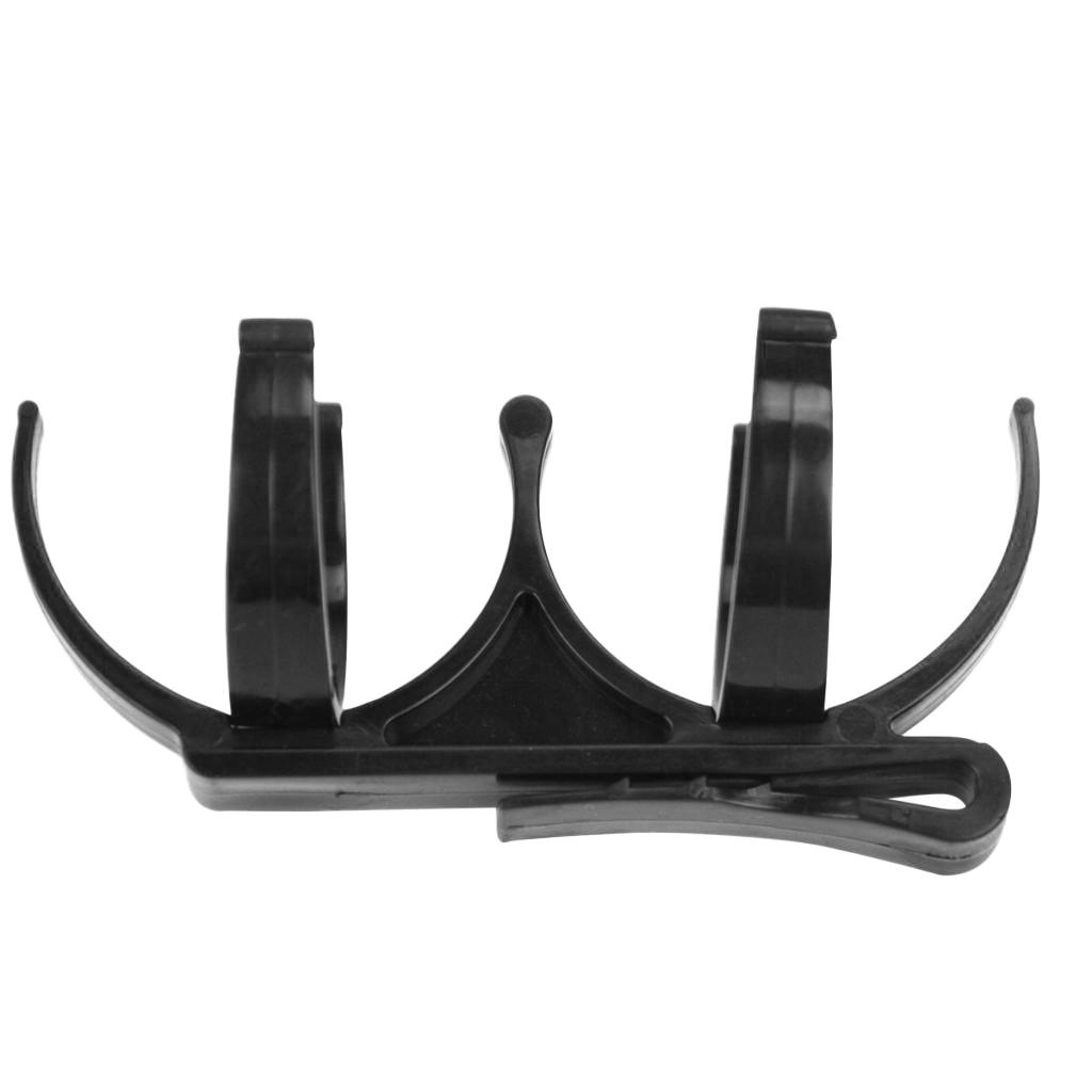Buy Plastic Black Golf Accessory Ball Holder Clip Clamp for Golfer Club ...