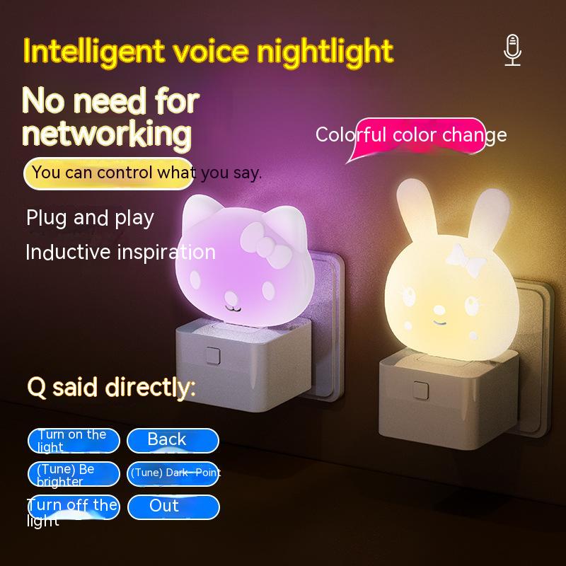 Cheap Bedroom bedside baby feeding sleep intelligent voice control eye ...