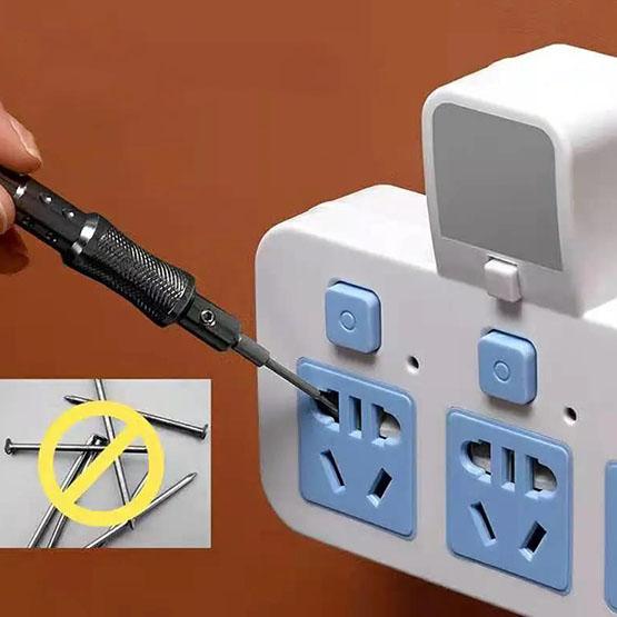 Buy Plug Adaptor Multifunctional Multi Hole Plug Multi Position Socket ...