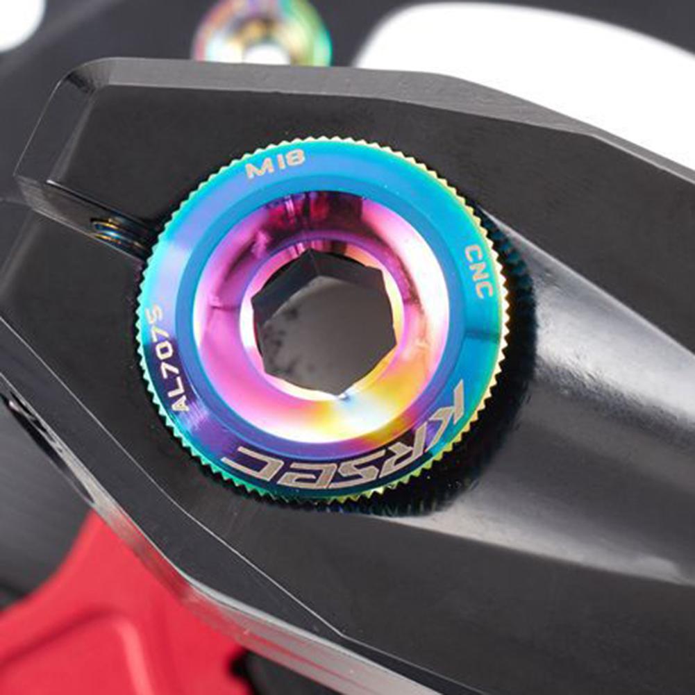 Bicycle Crank Arm Bolt Mountain Bike Crank Fixing Screw Cover Cap MTB ...