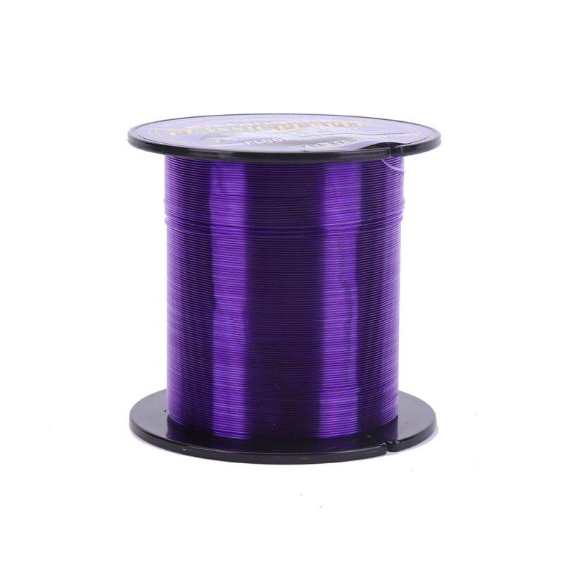 Buy 500M Fishing Line 100% Transparent Fishing Line Purple Nylon Super ...