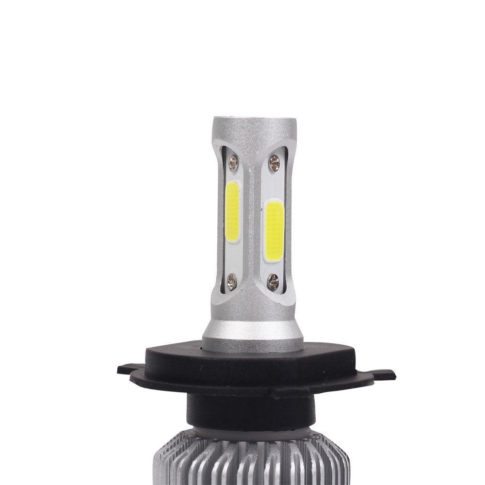 Buy 2 x H4 led 72W 8000LM S2 Headlight Car Hi/Lo Beam Auto Bulbs 6000K White at affordable ...