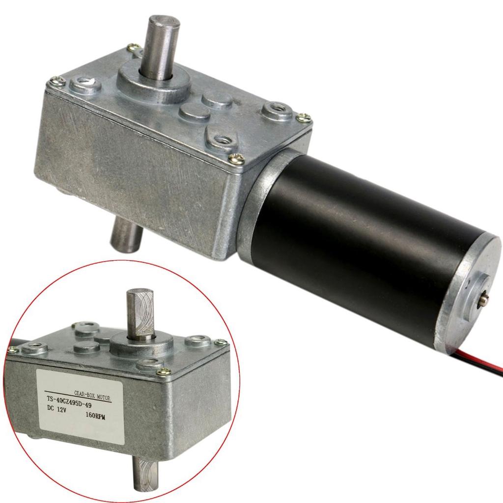 12V 160rpm DC Elektrogetriebe Untersetzungsmotor Drehmoment Turbine ...