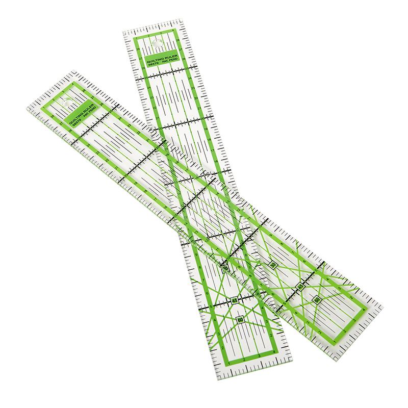 Satın alın 1Pc Clear Sewing Ruler Patchwork Feet Tailor Yardstick ...