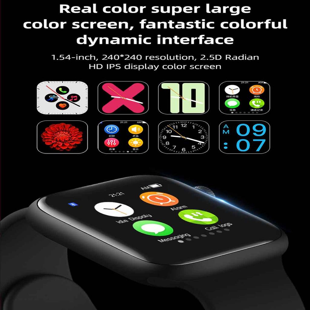 Buy X7 SmartWatch Series 6 Bluetooth Call Smartwatches Heart Rate ...