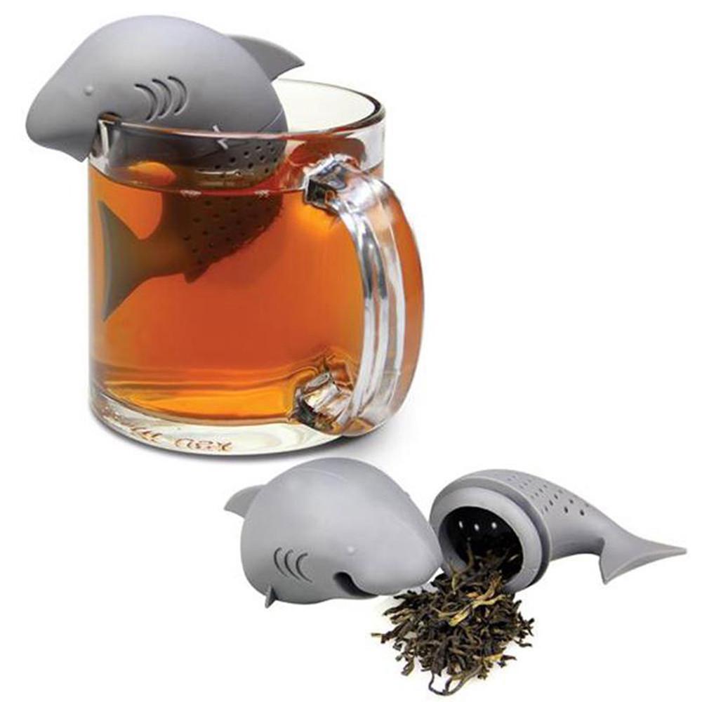 Satın alın 1PC Tea Infuser Silicone American Shark Shape Tea Coffee ...