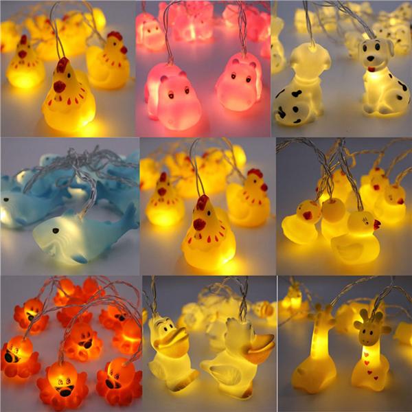 Buy 1pcs Giraffe String Lights Battery Operated Decorative Lights ...