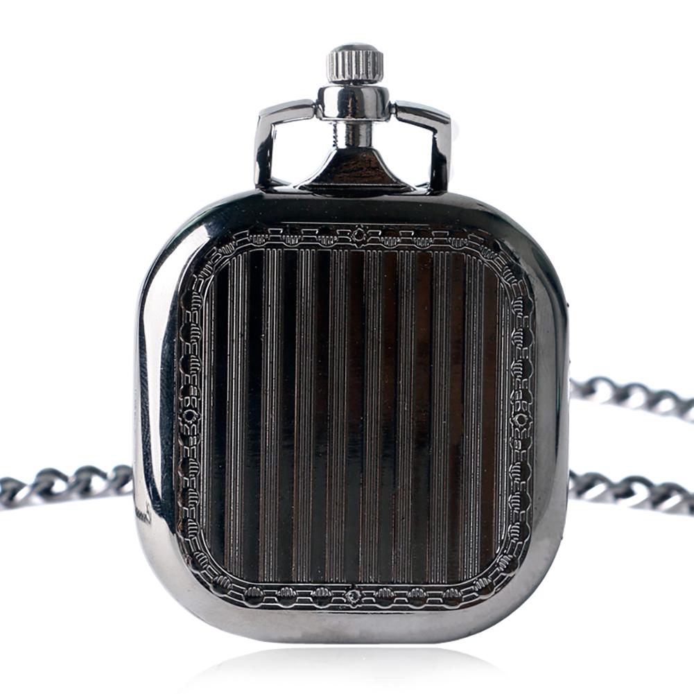 Buy Vintage Pocket Watch,Skeleton Square Pocket Watch for Men, Unisex ...