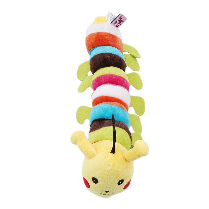 Buy Sound Cute Worm Dog Cats Plush Stuffed Toy Chew Squeaky Toys at ...