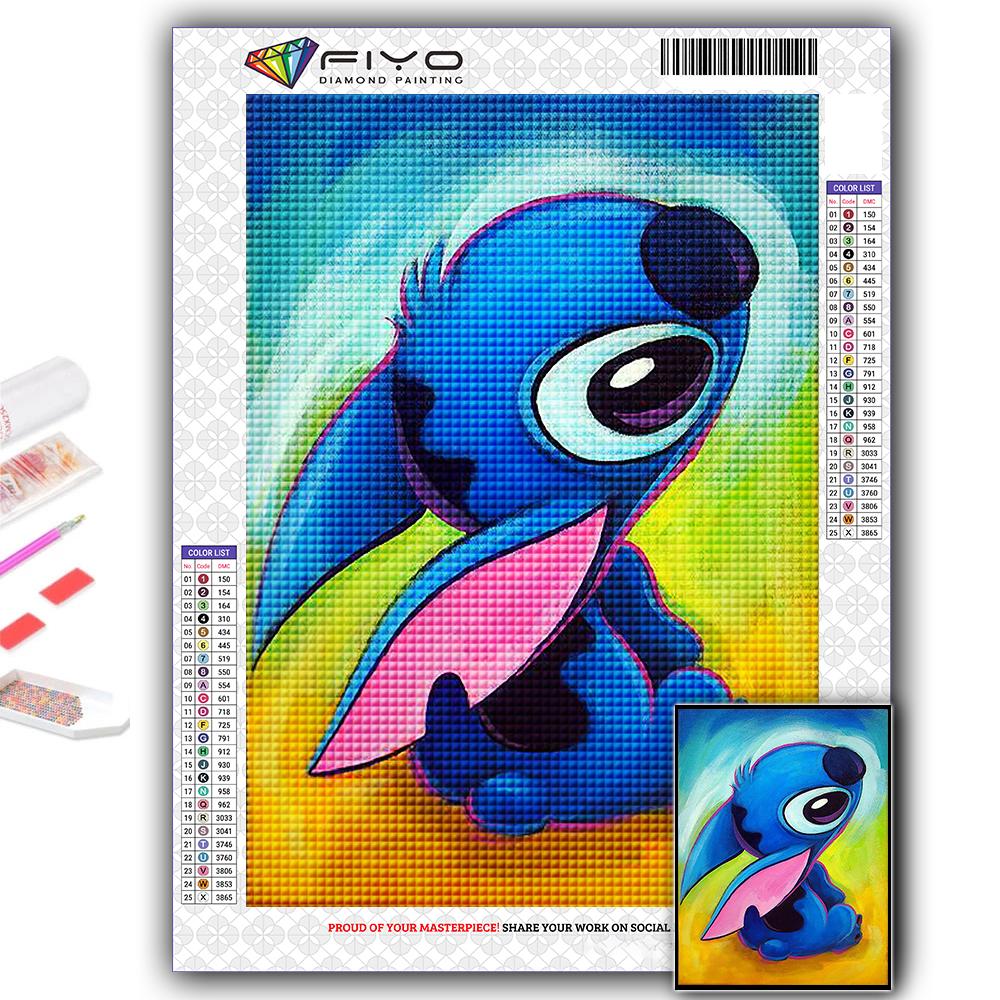 Buy 5D DIY Diamond Painting Cross Stitch Lilo & Stitch 626 Diamond ...
