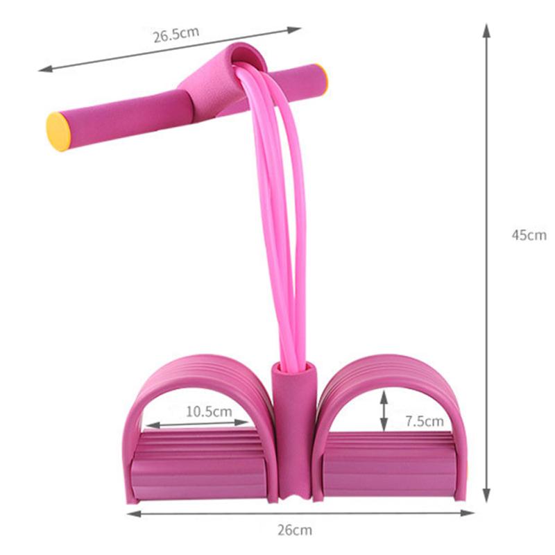 Buy Foot Pedal Pull Rope Resistance Spring Puller Sit-up Puller for ...