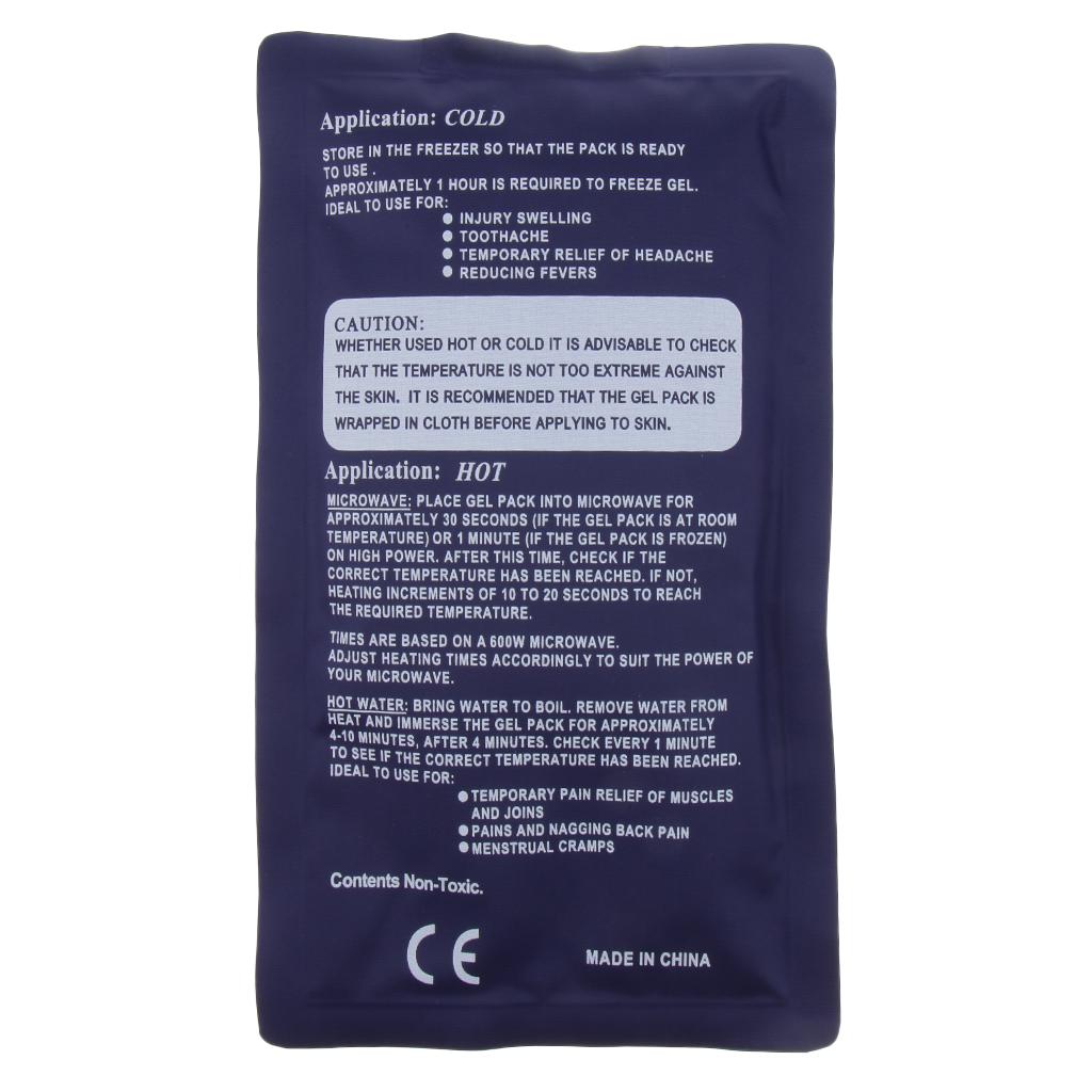 Buy Waterproof Gel Microwavable Freezable Cold Pack Ice Bag For ...