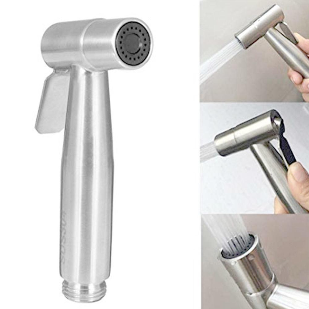 Buy Stainless Steel Handheld Bathing Shower Spray Nozzle Bidet Sprayer ...