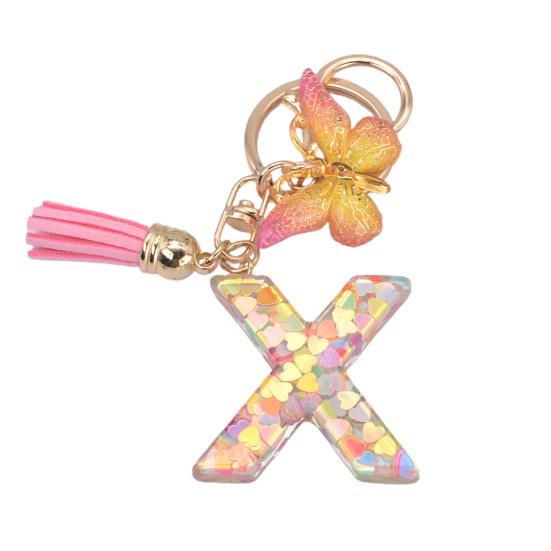 Stylish Key Chain 26 Letters Multifunctional Accessory Cute Multi ...