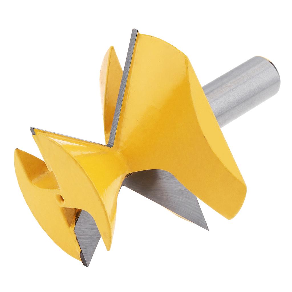 1/2 Handle 90 Degree V-Shaped Cutter Router Bit Woodworking Milling ...