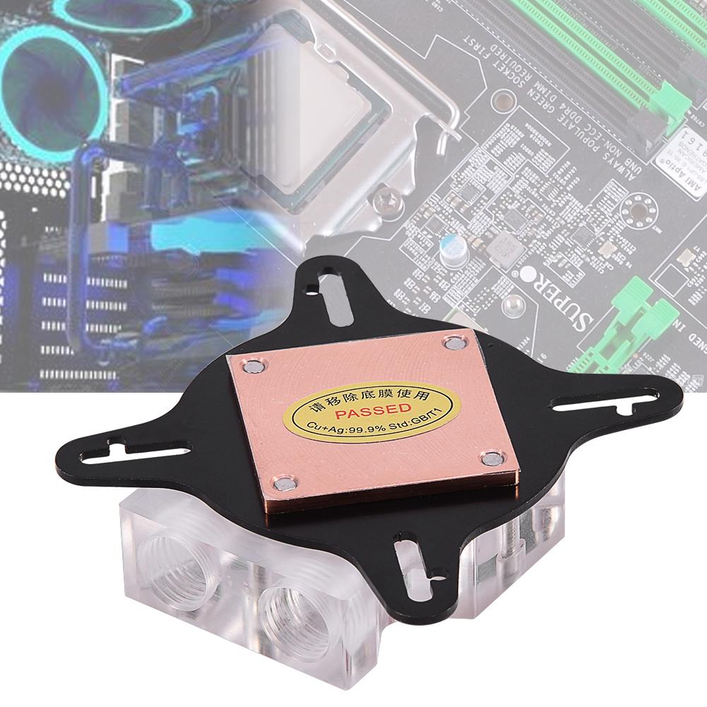 Buy Computer PC GPU Universal Water Cooling Block Waterblock Liquid ...