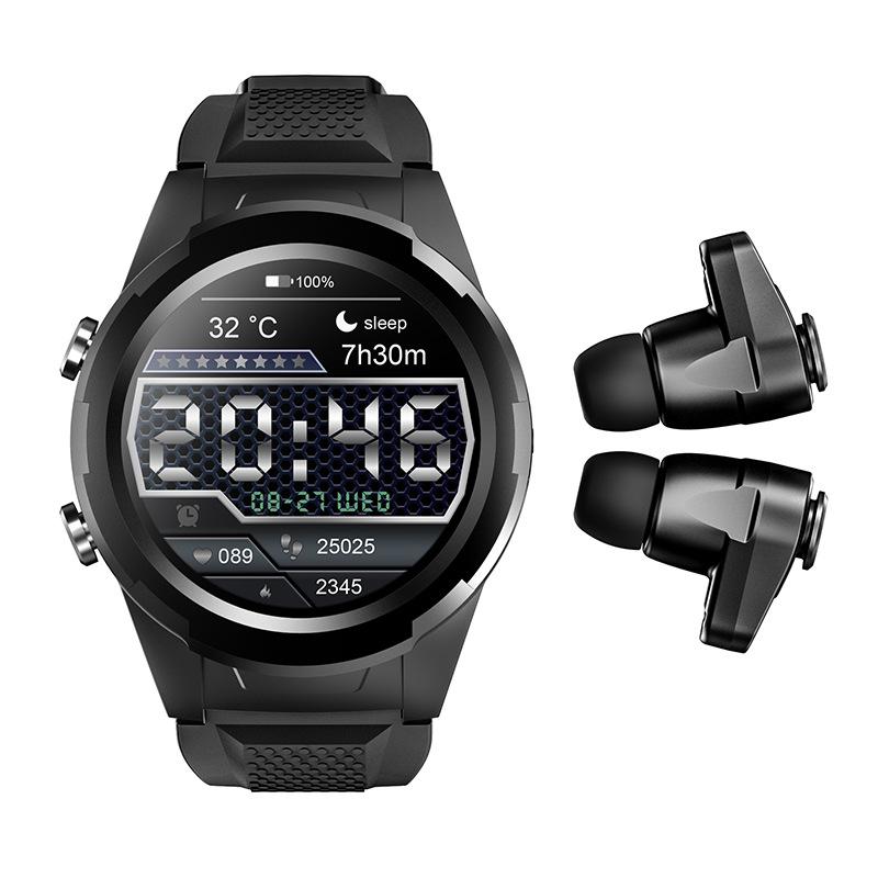 Buy New Smart Watch TWS Bluetooth Headset 2 In 1 Heart Rate Blood ...