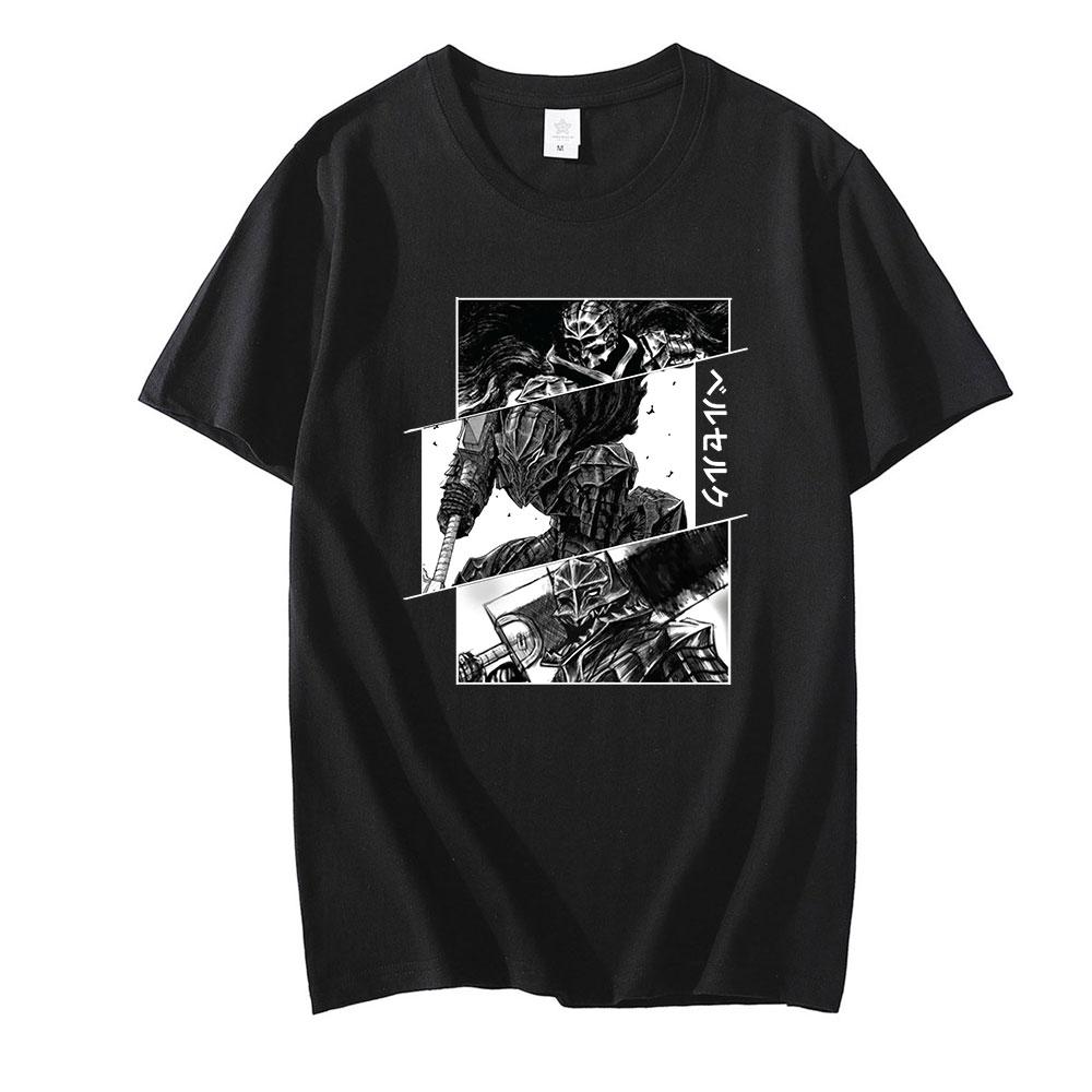 Satın alın Erkekler Berserk Guts Üst T Shirt Manga KılıçÇı Gatsu Kurban ...