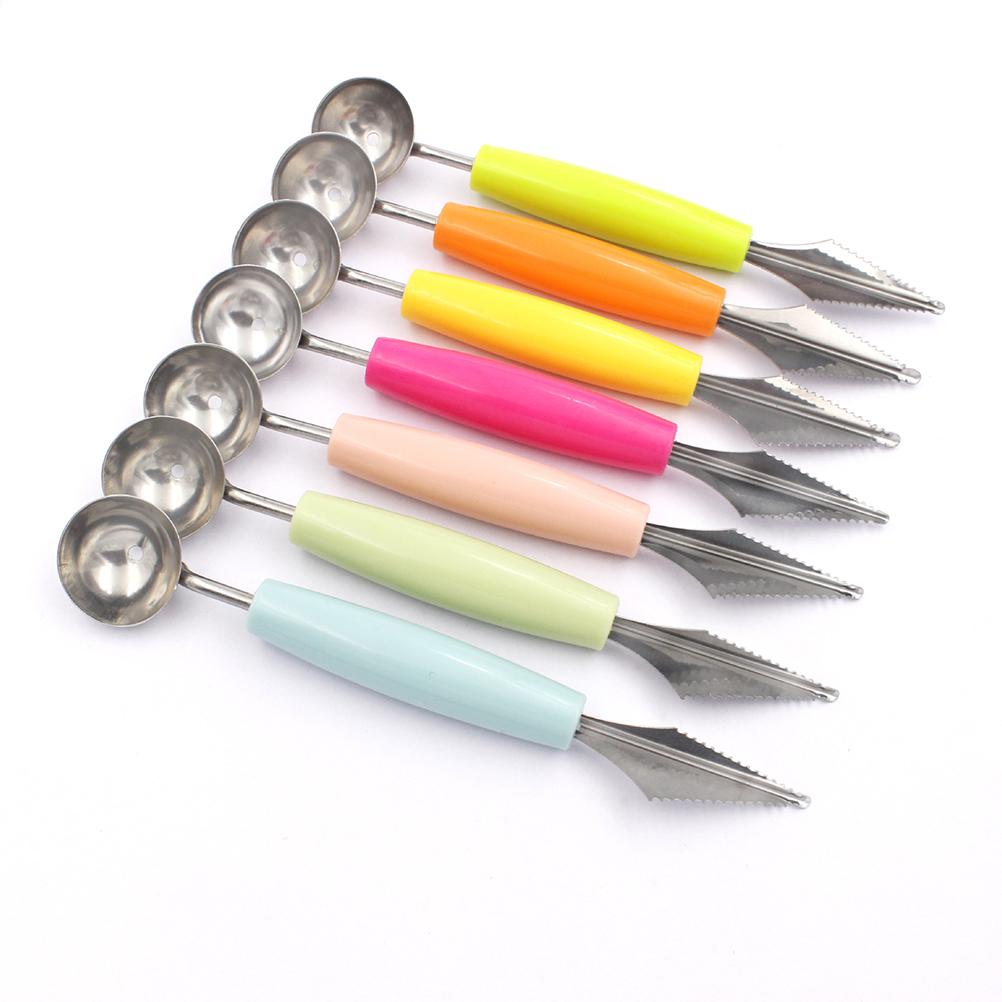 Buy Stainless Steel Multifunctional Fruit Tools Set Dig Scoop with ...