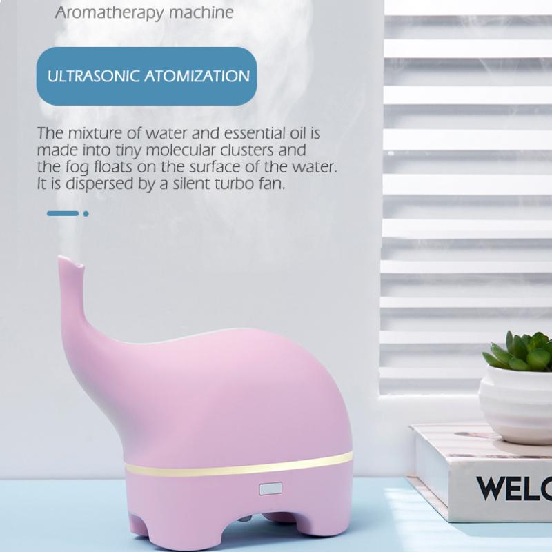 Buy USB Aroma Diffuser Funny Elephant DC 5V Ultrasonic Essential Oil ...