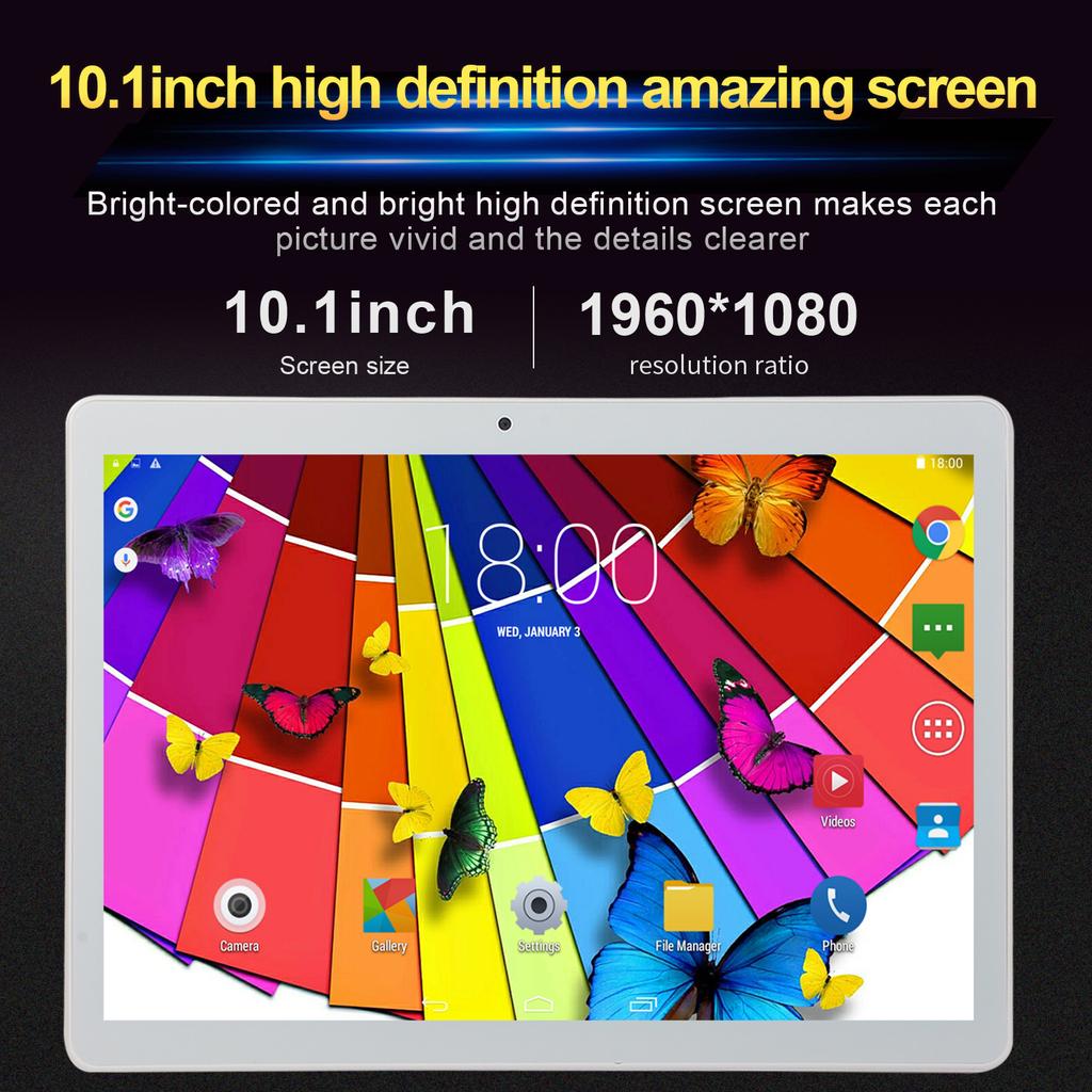 Buy 10.1 Inch Android 8.1 6GB RAM 128GB ROM 4G LTE Tablet PC at affordable prices — free ...